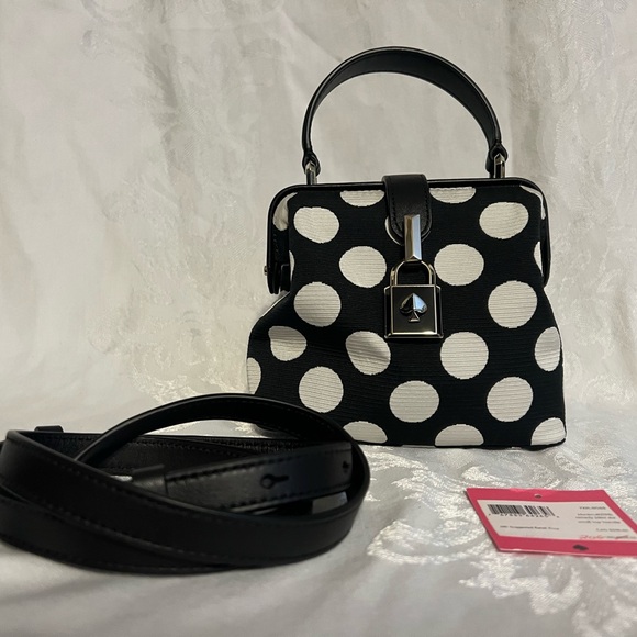 kate spade | Bags | Kate Spade Remedy Bikini Dot Small Top Handle In ...